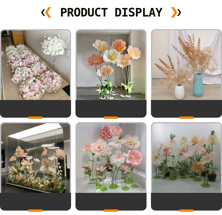 Large Electromechanical Opening Closing Mechanical Artificial Flower ...