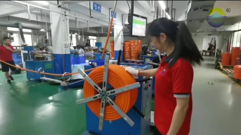 PP PA Dual Layer Corrugated Conduit - Flexible & Durable