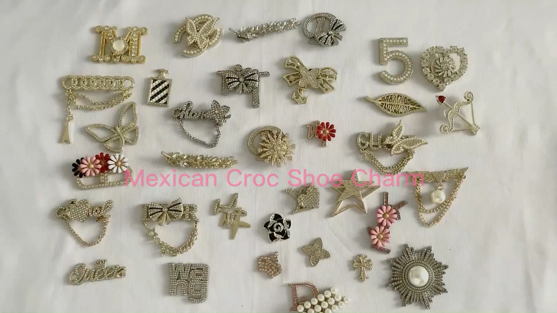 Dk Crocks Custom Luxury Shoe Decoration Designer For For Metal Bling ...