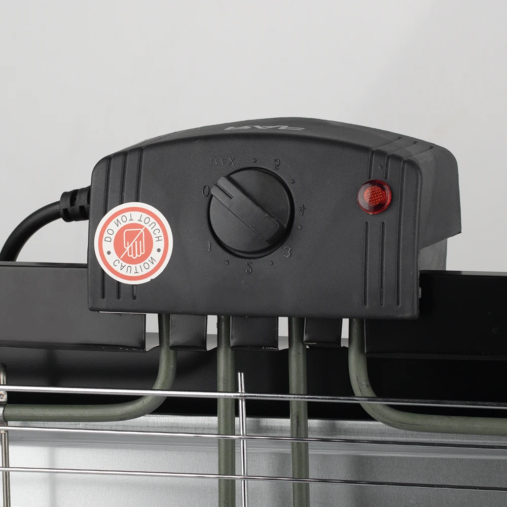 RAF Electric Grill - Smokeless, Non-Stick BBQ Experience