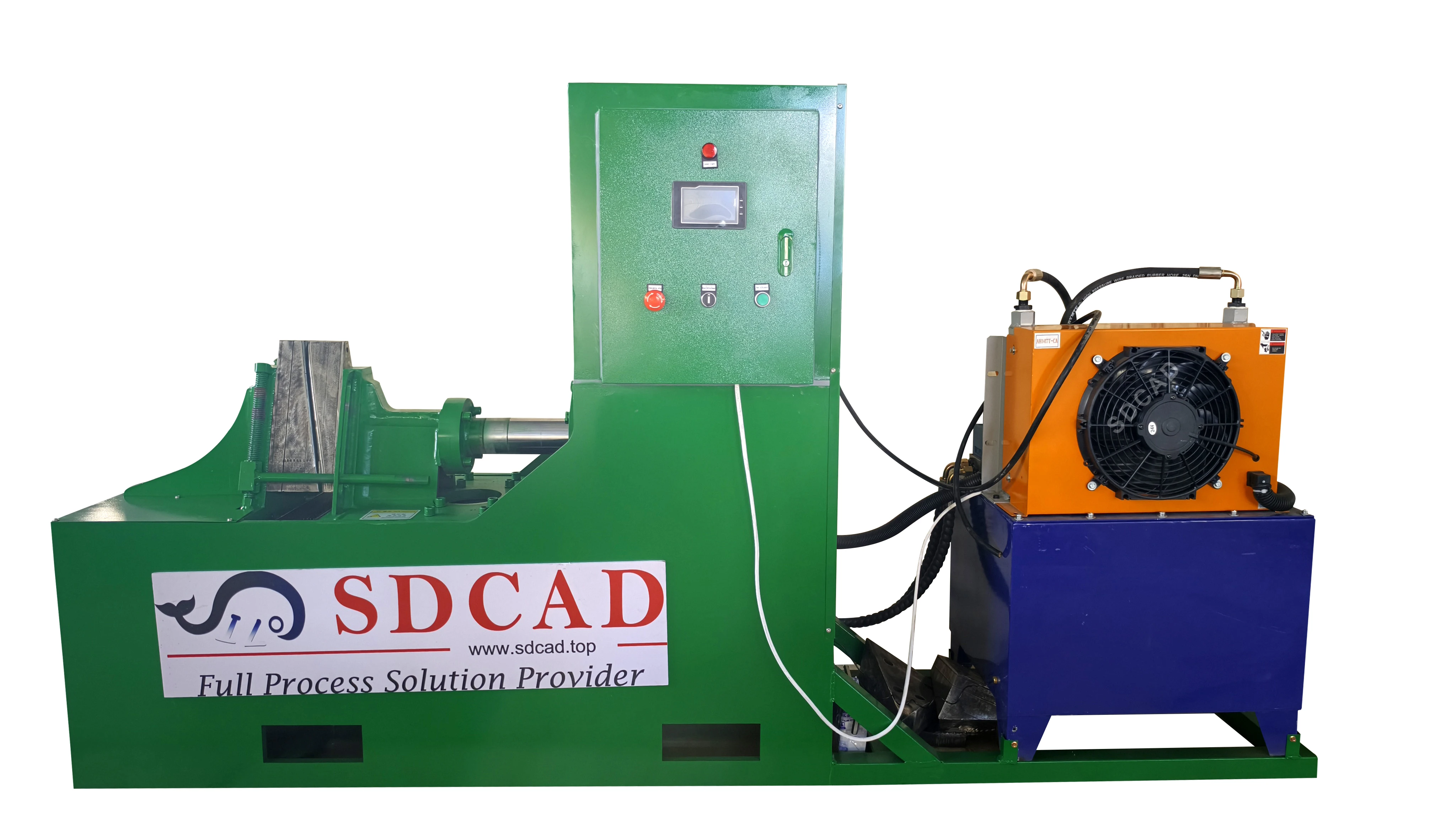 SDCAD Brand Screw Conveyor Belt Spiral Blade Making Machine Sectional ...