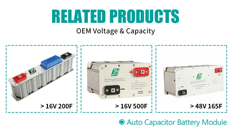 Super Capacitor Module 48v Graphene Ultra Capacitor Hybrid Car ...