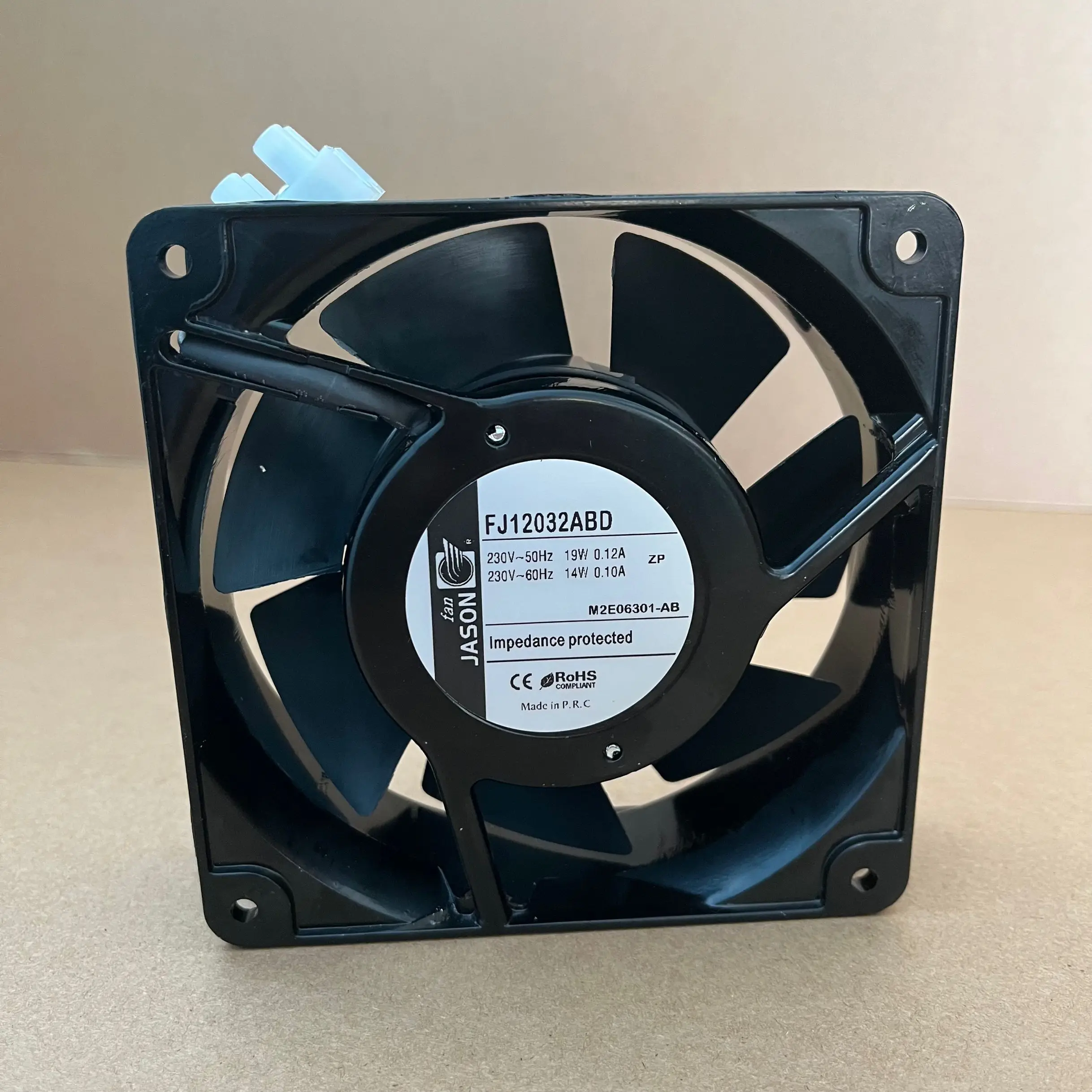 120x120x38mm 120mm 12038 4.72in 220V AC EC axial cooling ventilation fan FJ12032ABD with ...