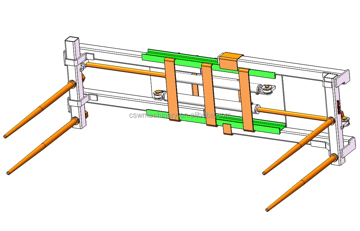 Extendable Crane Jibs for Wheel Loaders - 5 Ton Capacity