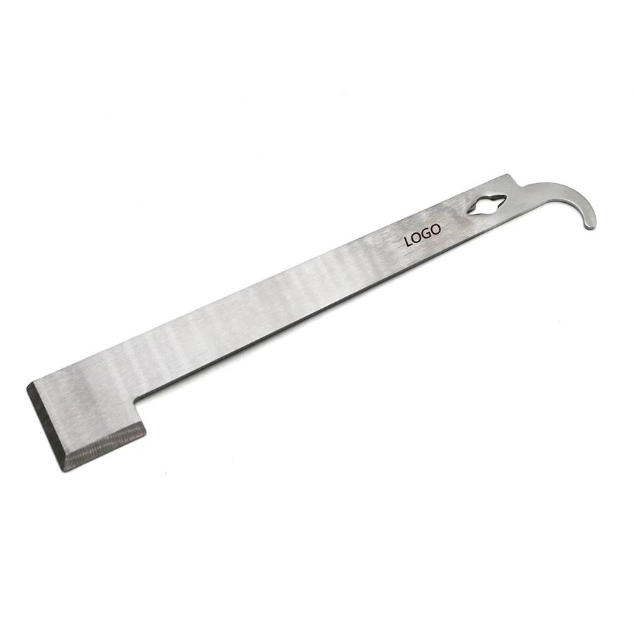 Stainless Steel J Hook Style Hive Tool Curved Tail Honey Scraper For ...