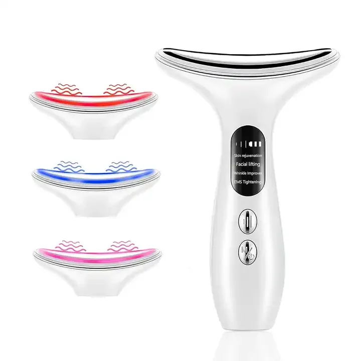 Wholesale Ems Neck Lift Beautiful Neck Massager Ems Microcurrent Led Photon Therapy Professional ...