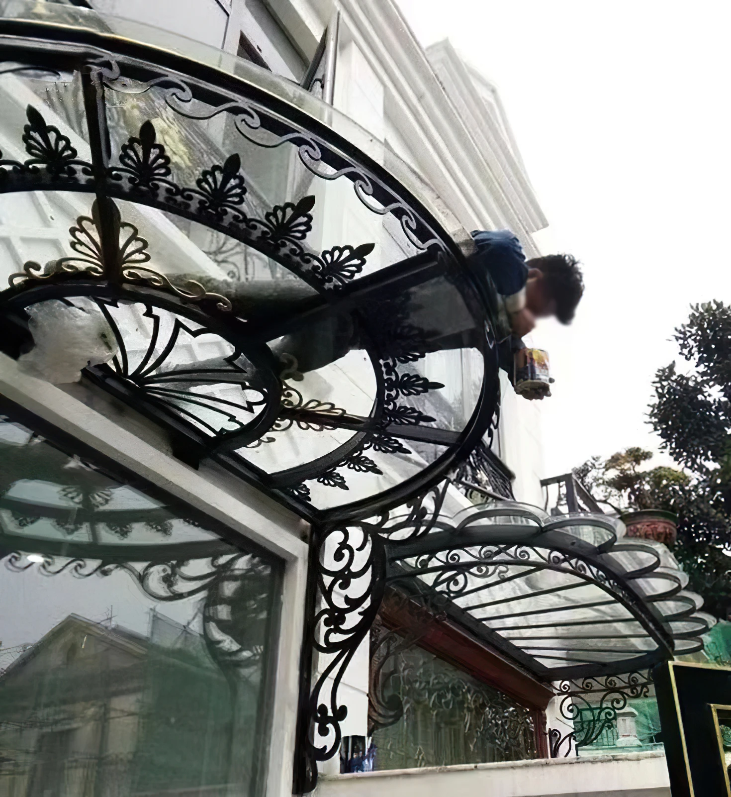 Custom Design High Quality Modern Style Front Door Canopy