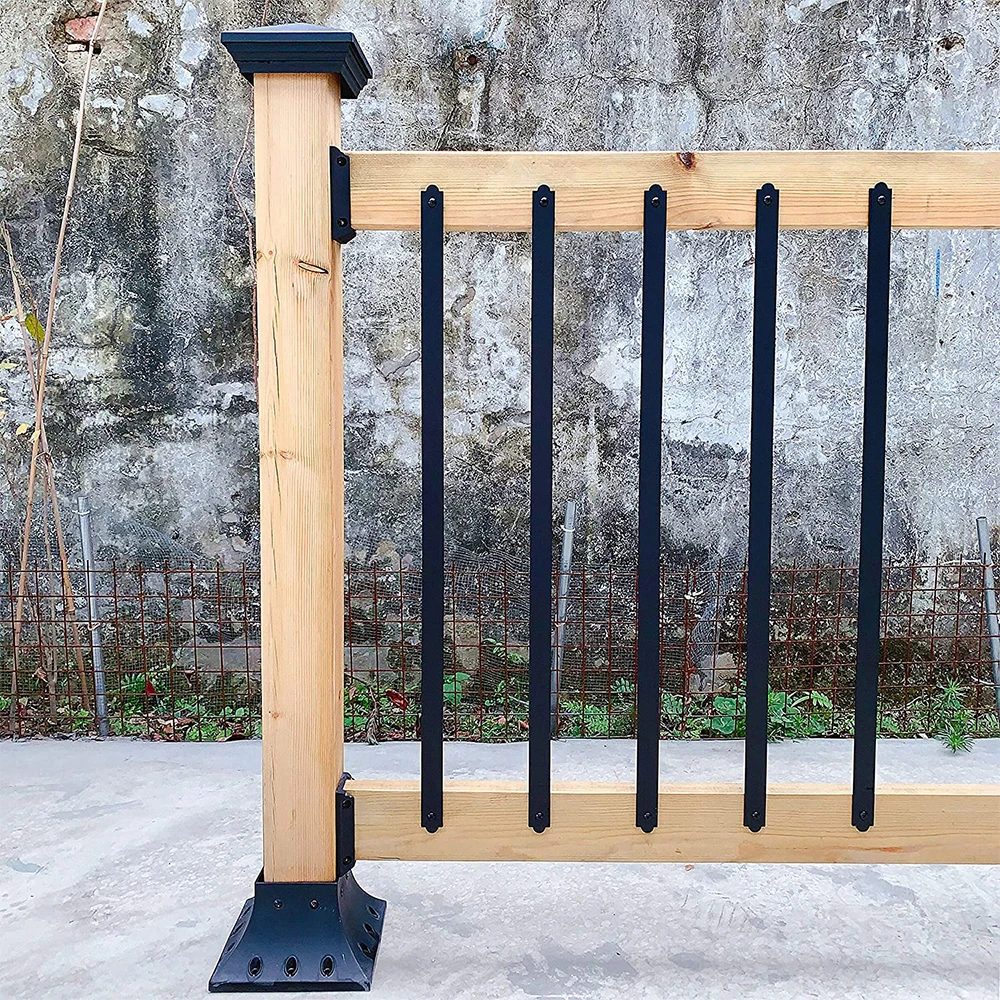 Durable Deck Balusters - Heavy Duty Flat Straight Iron