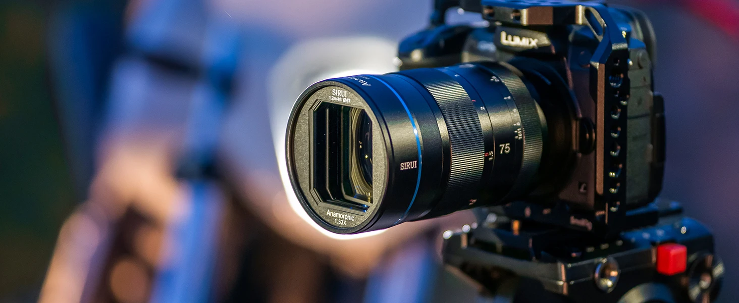 SIRUI 75mm Anamorphic Lens F1.8 1.33X APS-C (MFT Mount)