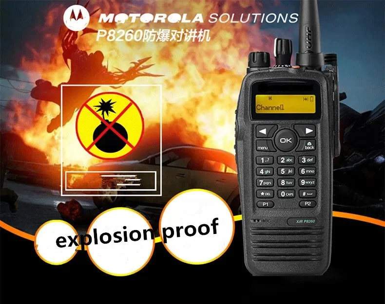 P8260 Xir Series Digital Explosion-proof Mobile Radio 136-174mhz ...