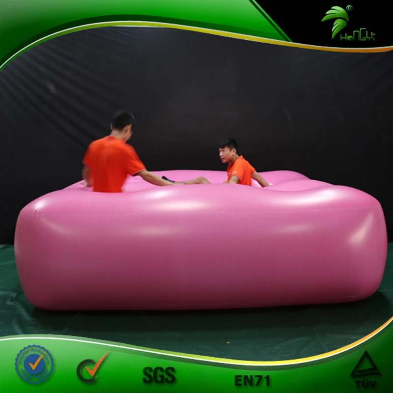 Custom Outdoor Camping Lazy Lounger Seat Chair Soft Air Inflatable Sofa ...