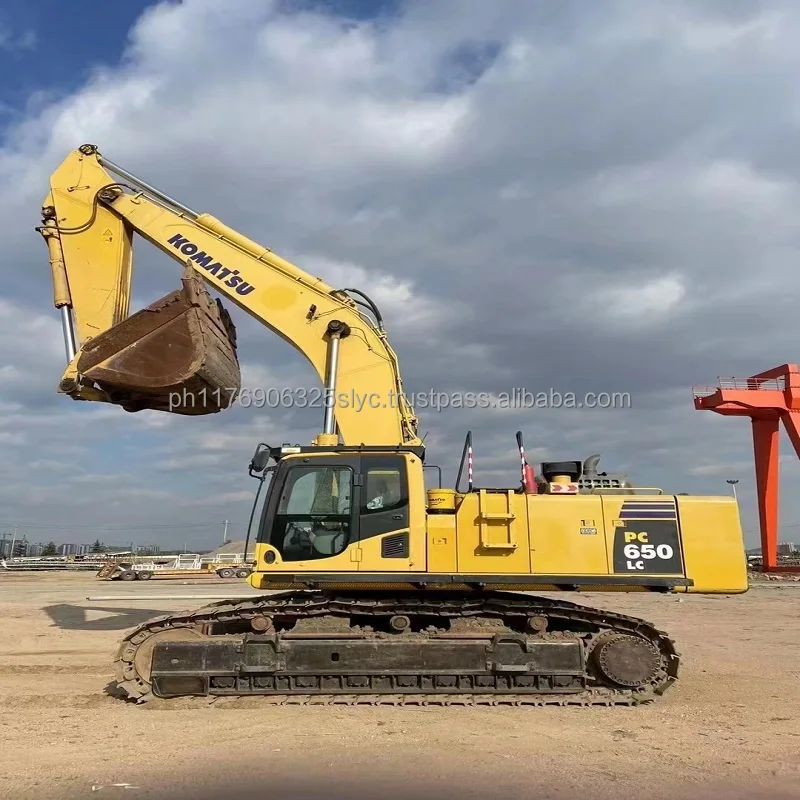 Huge Excavating Force Pc650 65 Ton Used komatsu Pc 650 Crawler ...