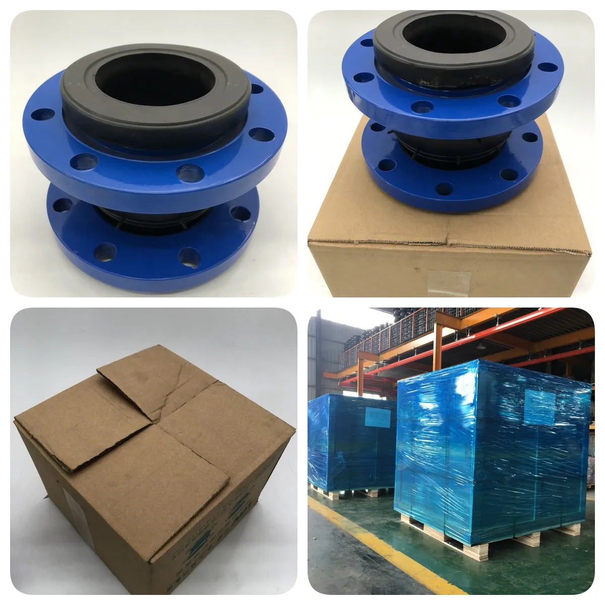Vibration Damping And Corrosion Resistant Flange Connector Single ...