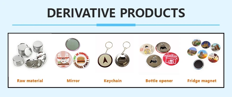 2.25 Button Parts Round Tin Tinplate Badge 25mm 32mm 37mm 38mm 44mm ...