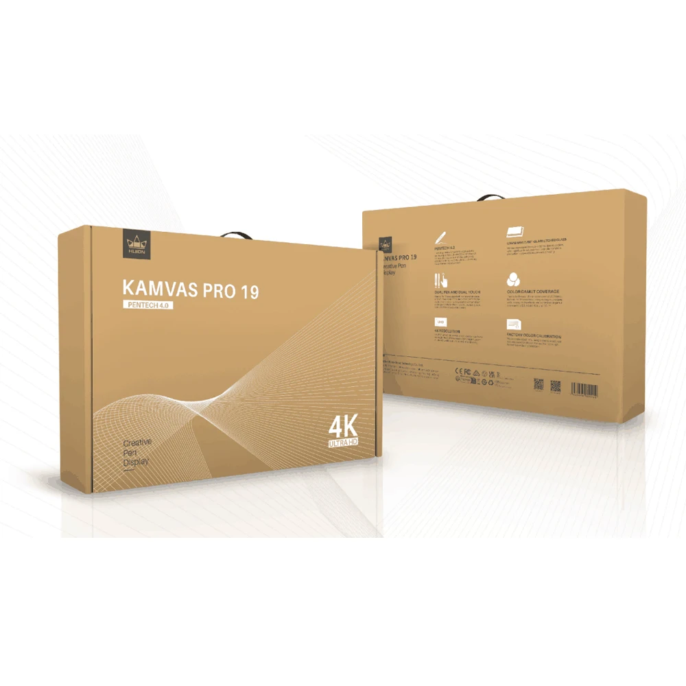 Huion Kamvas Pro 19 Professional Drawing Graphic Tablet With Screen 18. ...