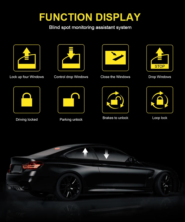 Universal 2/4 Door Power Window Kits - High-Quality Solutions