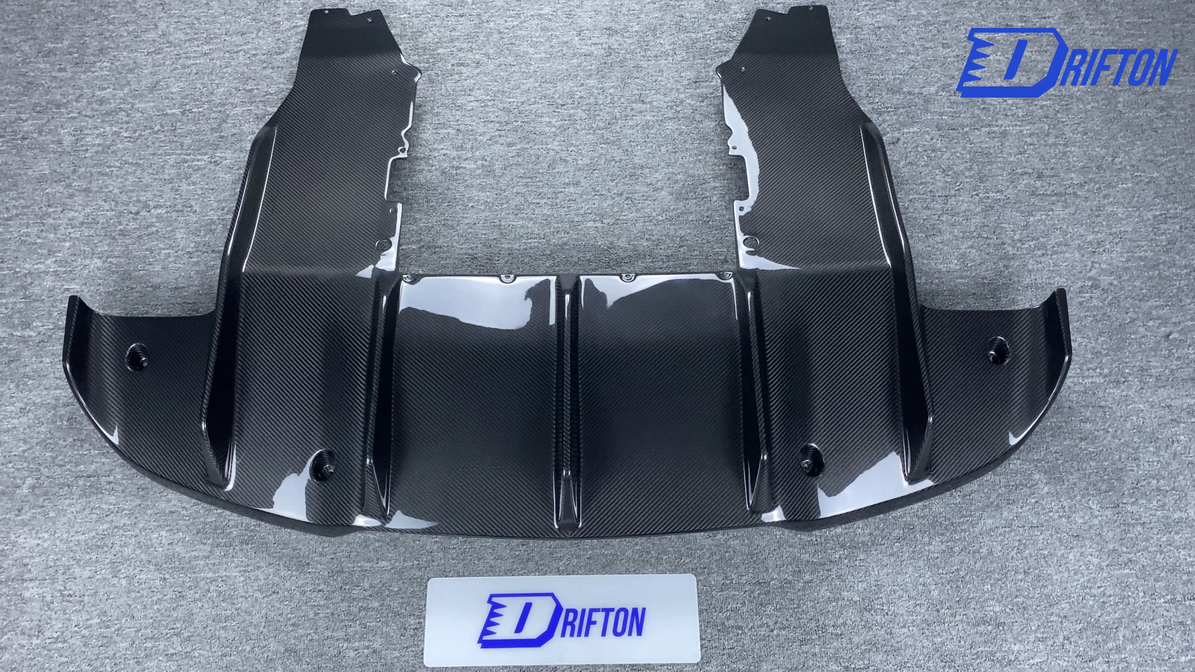 Ryft Style Rear Bumper Diffuser For Mclaren 720s Dry Carbon Fiber Body ...