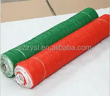 Japan Garden Fence Barrier Netting - Orange Green Color