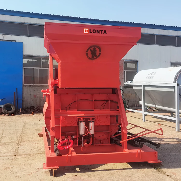LONTA JS750 750L Cement Mixer Concrete Plant Block Machine Electric ...