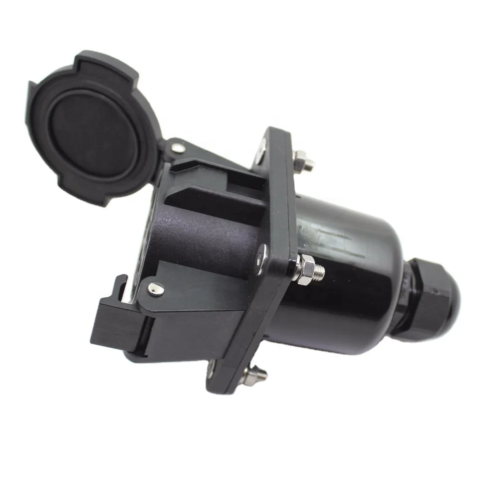 Sae J1772 Standard 16a 32a Ev Socket Type 1 Charging Socket - Buy 16a ...