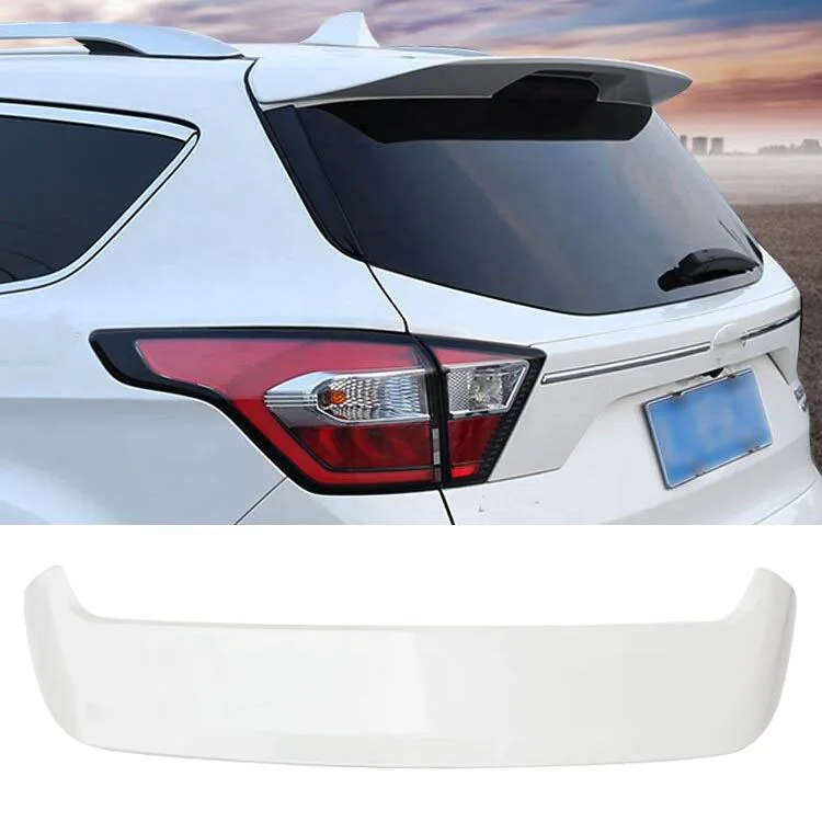 Roof Spoiler Rear Wing Body Kit Accessories ABS Plastic For Ford Kuga ...