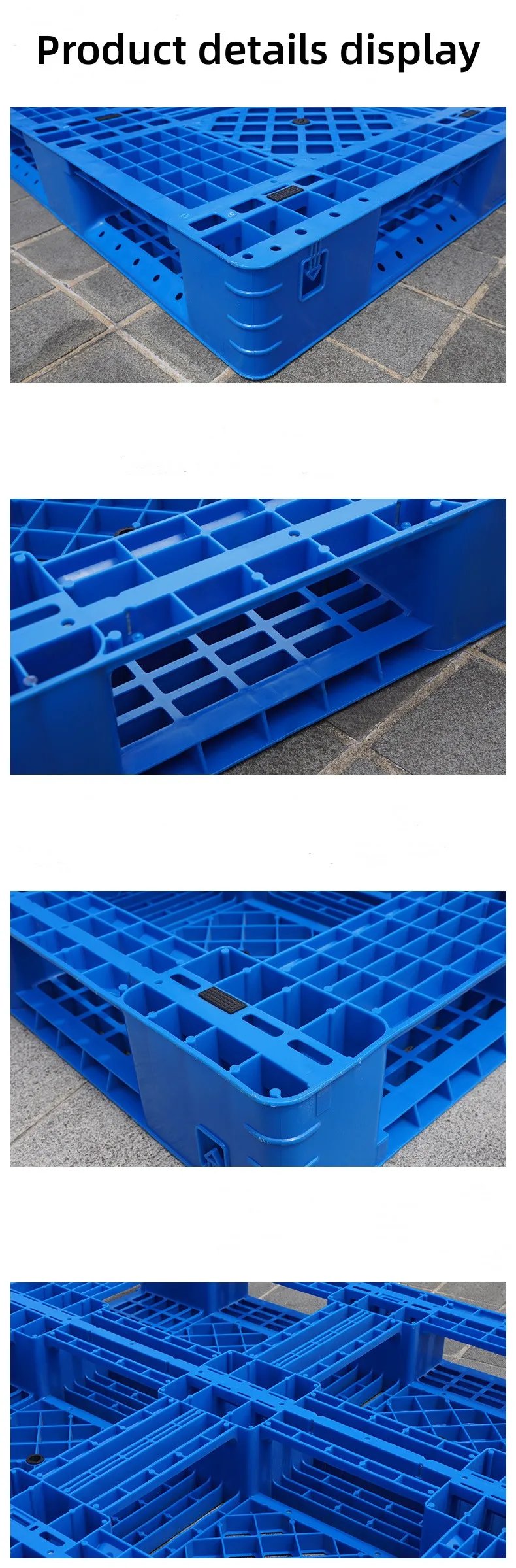 Plastic Industrial Pallet Hygienic Plastic Pallet Stackable Pallets ...