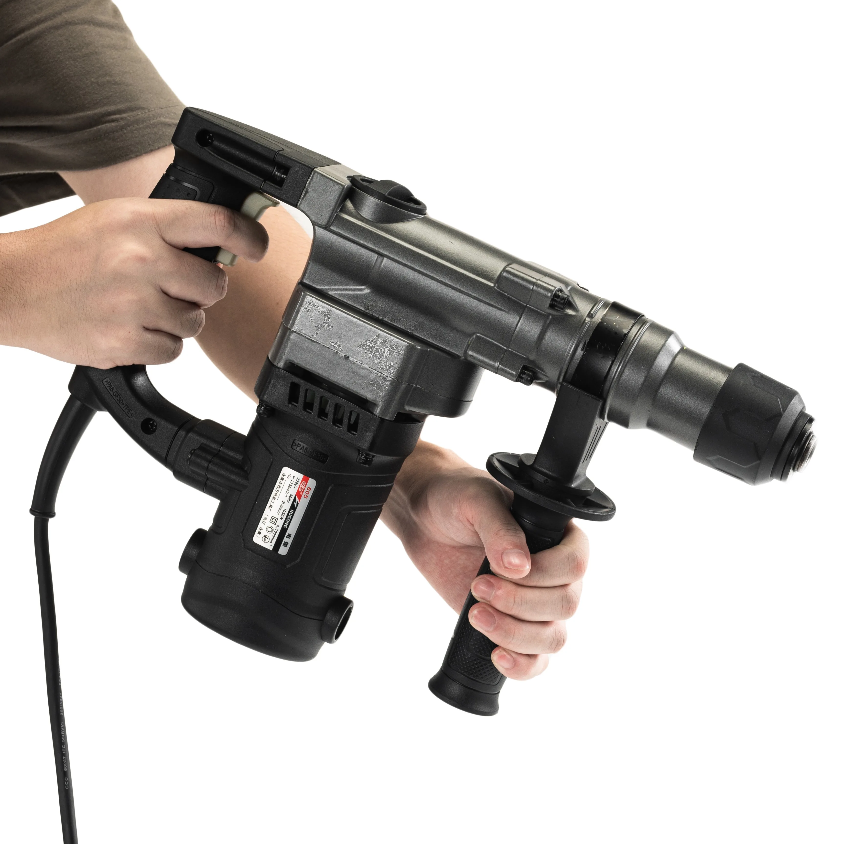 Powerful 1200w Electric Impact Rotary Hammer Drill Industrial Concrete ...