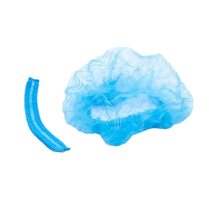 Medical Bouffant Cap / Disposable Hair Cap Nurse Hat Non Woven Elastic ...