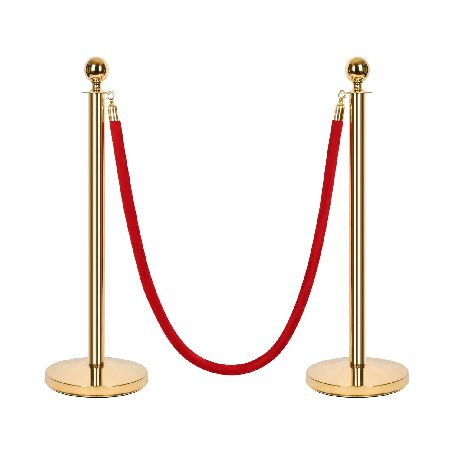 Stainless Steel Stanchion Posts - Red Carpet Ropes & Poles