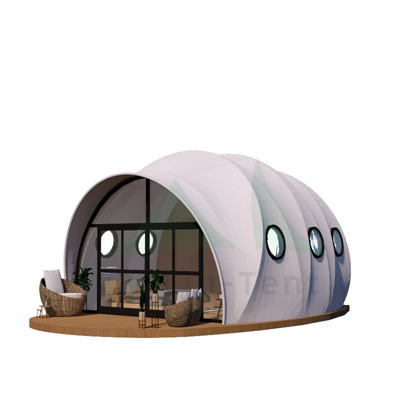 Hot worm shaped luxury glamping hotel tent for safari resort| Alibaba.com