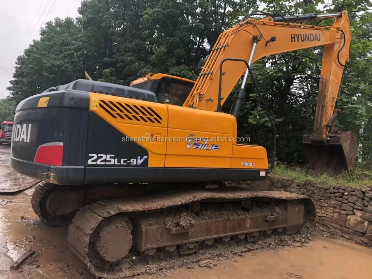 Used Hyundai 225-9,225,225lc,350,380 Good Condition Excavator Hot Sale ...