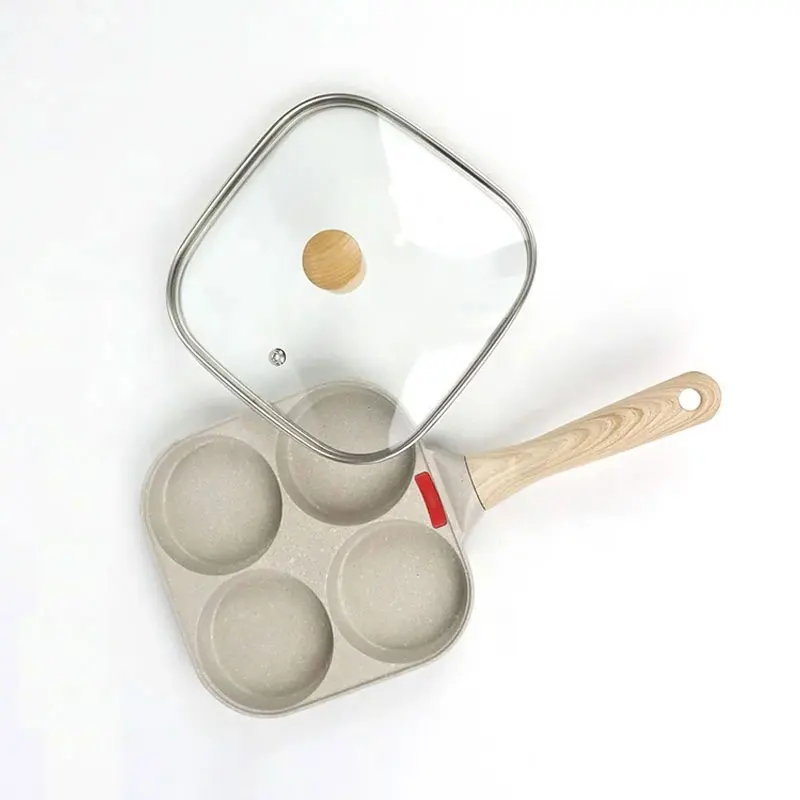 Medical Stone Universal Cooker Pancake Aluminum 4 Holes Breakfast Crepe ...