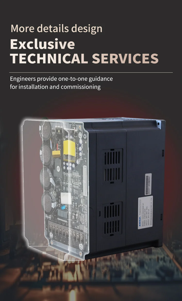 1.5KW Variable Frequency Drivers 3-Phase 380V Low Voltage Inverter ...