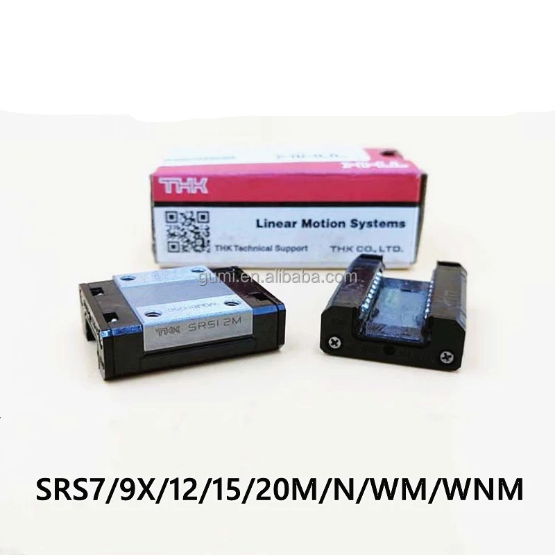 SRS 9 XM原装THK SRS9XM UU SRS9XMUU直线导轨滑块轴承直线滑架滑道块，用于数控机床3D打印机| Alibaba.com
