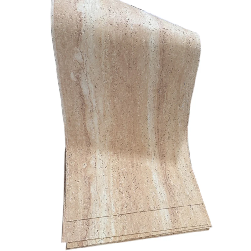 flexible tiles exterior wall Travertine Soft Stone Modified clay ...