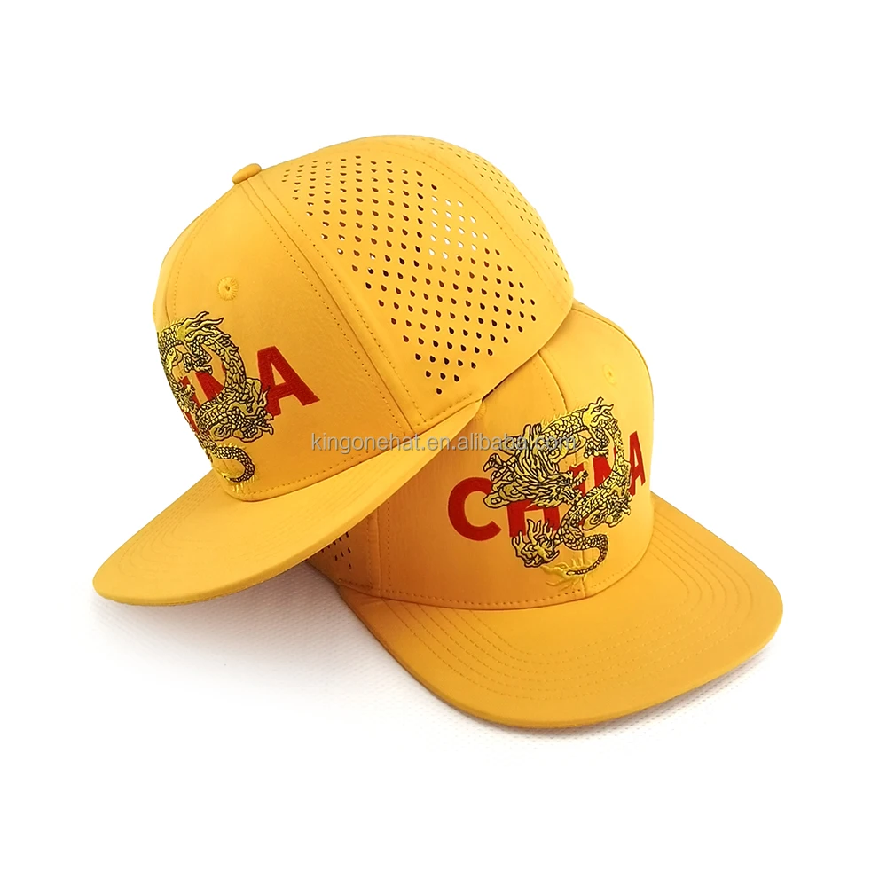 Custom Laser Cut Hole Hat - Performance & Style Combined