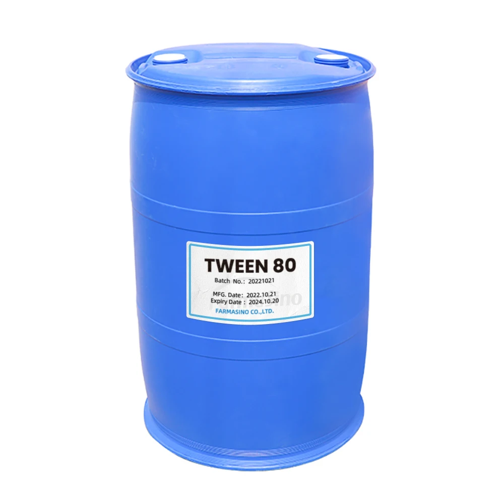 Cas 9005-65-6 High Purity Polysorbate 80 Tween 80 Liquid 25kg Drum With ...