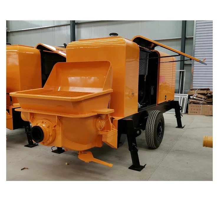 MINLE Portable Concrete Pumps - High Efficiency & Reliability