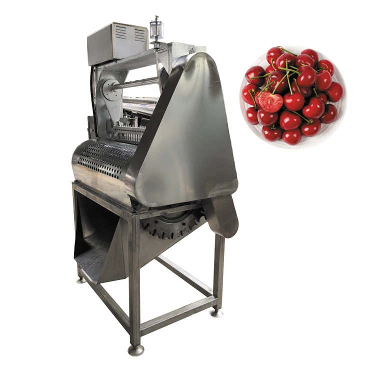 Roller Type Cherry Pit Seed Remover Machine Destoner Plum Olive Pitting ...