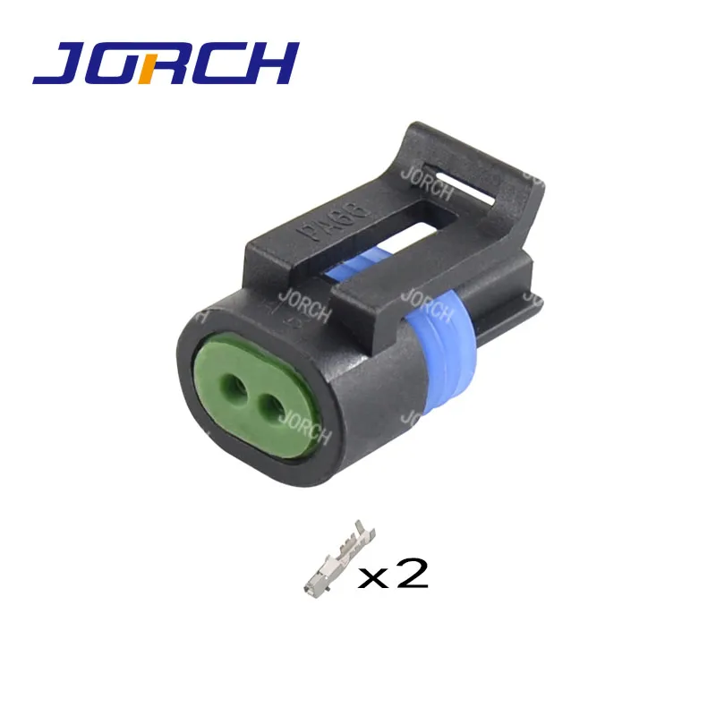 Delphi Gm 2 Pin Female Sensor Connector Wiring Connector Waterproof ...