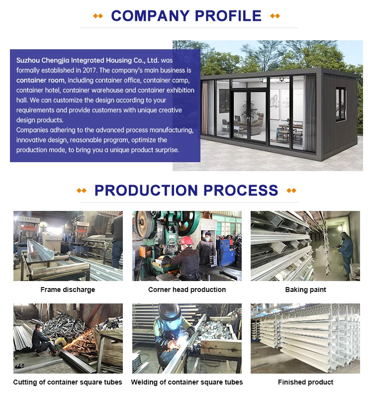 Prefab Container Homes/40ft Folding Living Container/expandable Cabin ...