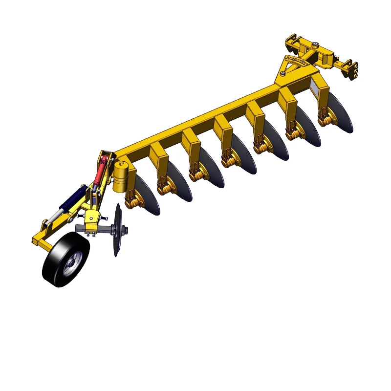 Semi-mounted Disc Plough - Yuntai 1LY-635 - 1 Year Warranty
