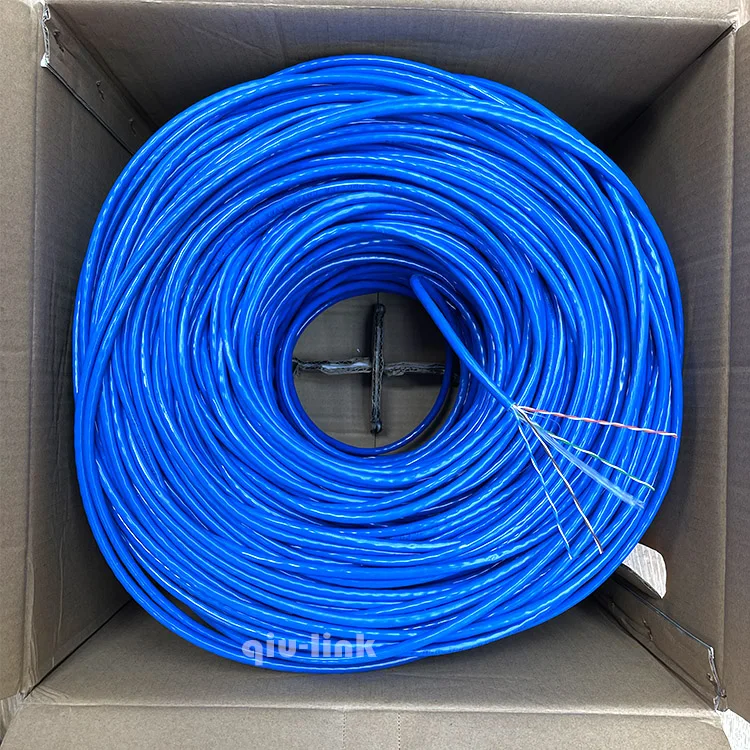 UTP Cat 6 Network Cable 305m Insulated LAN Cat6 Indoor Cable with PVC ...