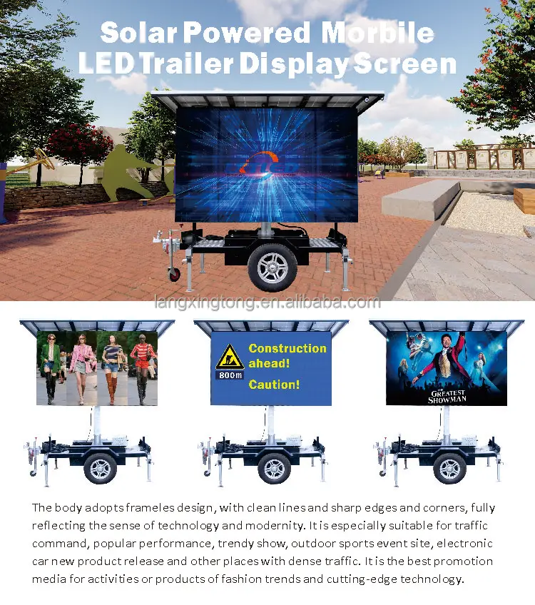 Led Wall Trailer Mobile Led Billboard Road Show Mobile Trailer Led And ...