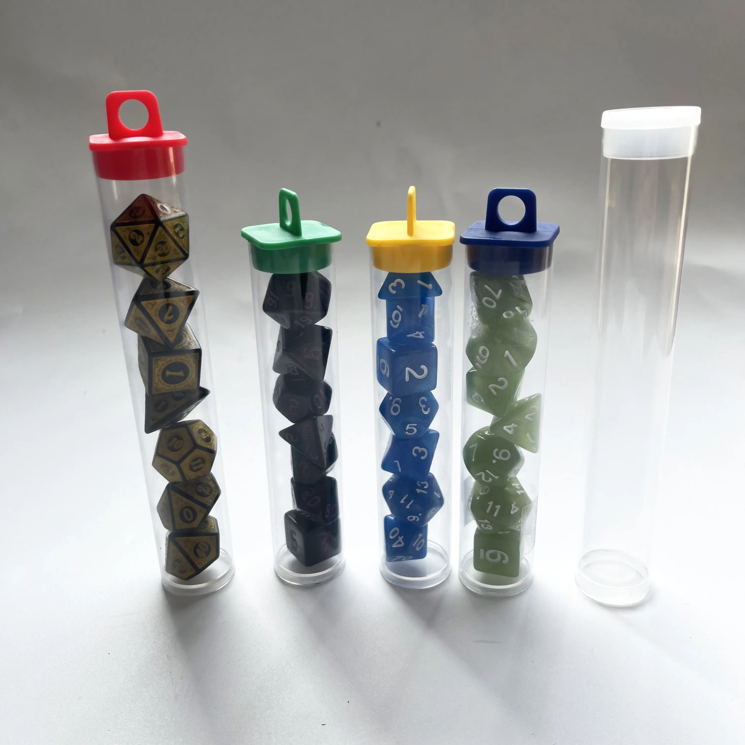 Thermoformer Molding Clear PVC PC Plastic Tube for DND Dice