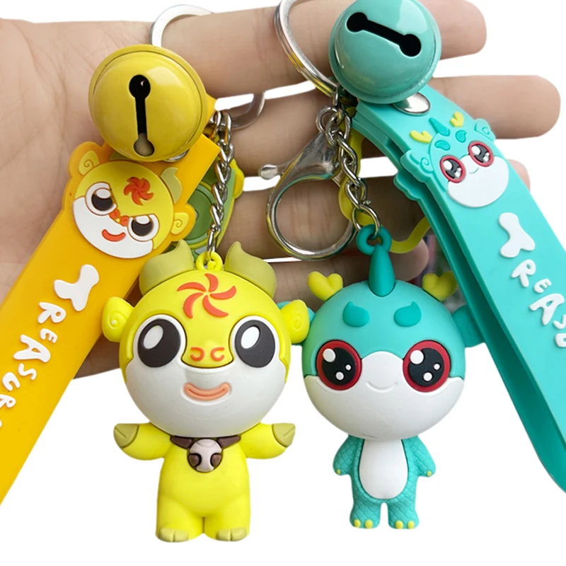 Promotional Business Gift For Custom Logo Key Ring 2d And 3d Pvc ...