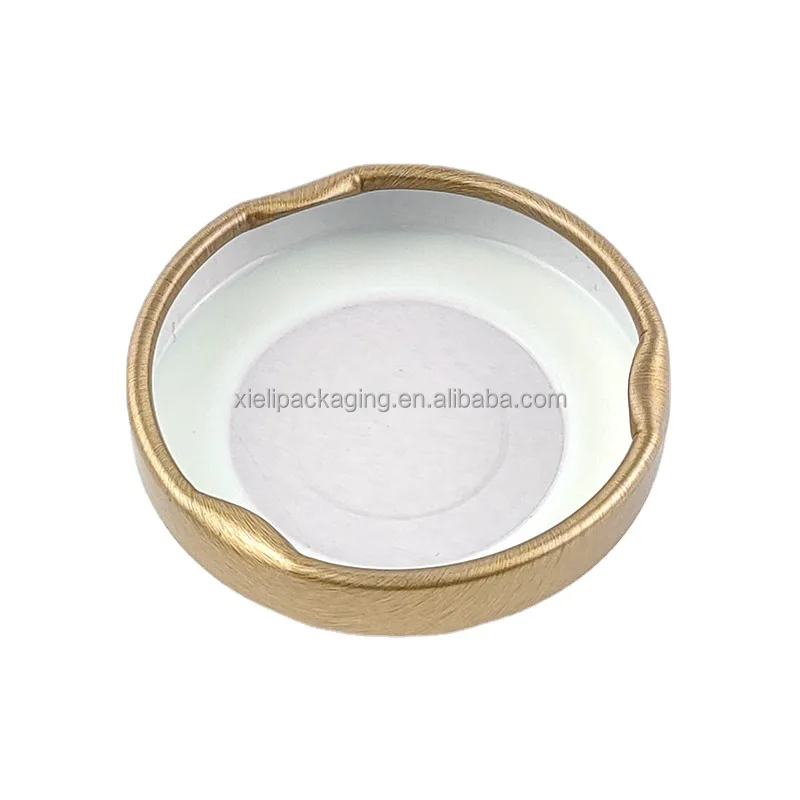 Wholesale Tinplate Metal Spiral Cap For Glass Honey Canned Bottle Juice ...
