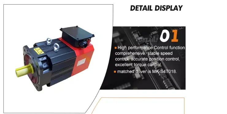 AC CNC Router Spindle Servo Motor - 2.2KW High Torque