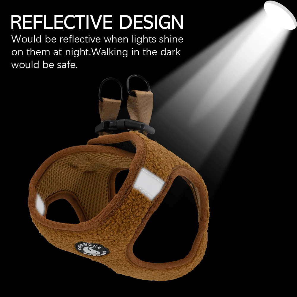 Custom Dog Harness Set Small Teddy Bear Step In Dog Harness Private ...