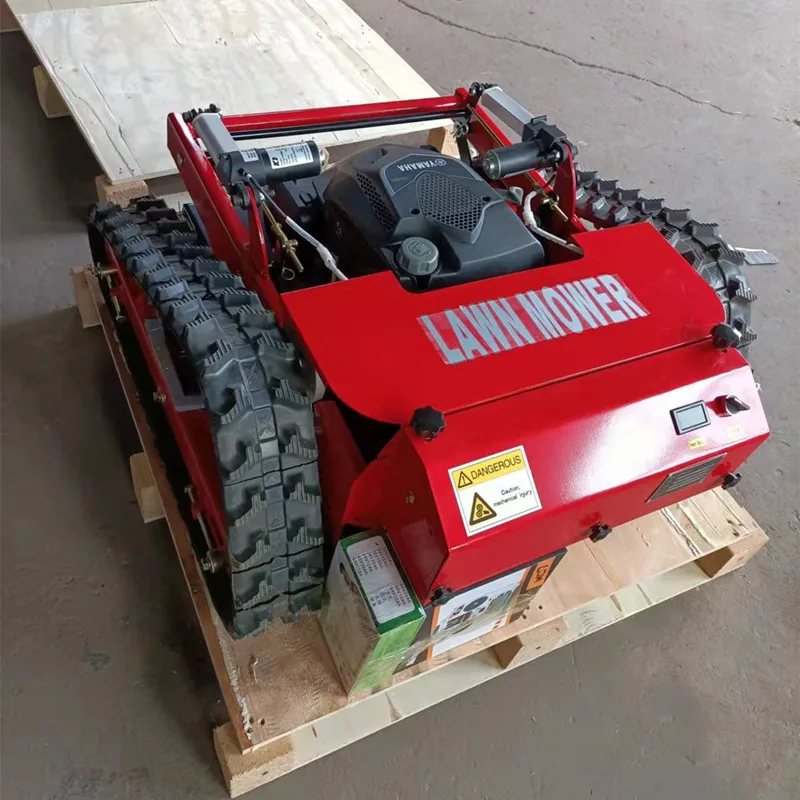 Multifunctional Remote Control Crawler Mini Lawn Mower Robot Small ...